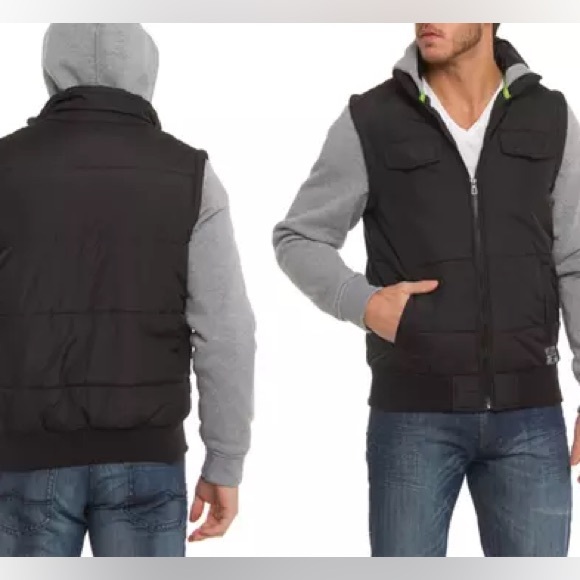 Distortion | Jackets & Coats | Mens Urban Pipeline Distortion Puffer ...